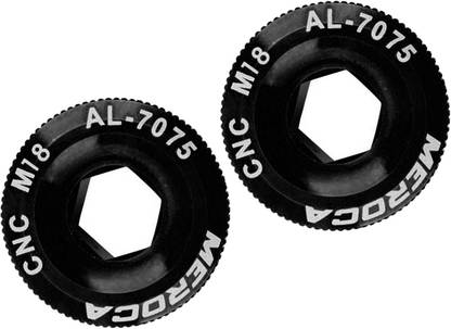 Lyla 2x Bicycle Crank Cover Screw Fixing Chainwheel Crankset Bolt M18 ...