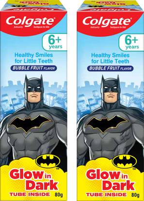 Colgate Kids 6+ Years Batman Combo Packs Toothpaste, Bubble Fruit ...