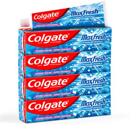 42% Off : Colgate Maxfresh Blue Gel Peppermint Ice Toothpaste At Rs.290 ...