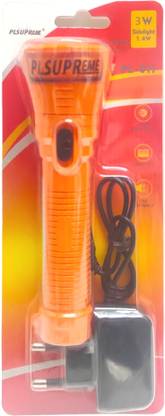 PLSUPREME ®Premium Quality PL-011 3W LED Mini Torch Light|Rechargeable ...