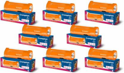 Crompton Pack of 8 Power Ray Dual Pro Torch Price in India - Buy ...