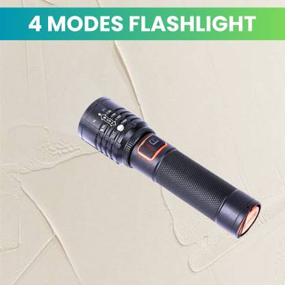 FRONY Rechargeable Torch Light, Telescopic Zoom, Ultra Bright LED ...