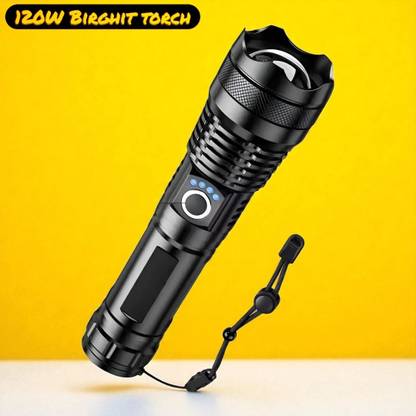 Sagaft X187 Ultra Bright Powerful Torch – Portable LED Torch with Long ...