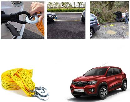 Automotive Prist Nylon Car Truck Towing Rope Cable Tow Pull Strap Hooks ...