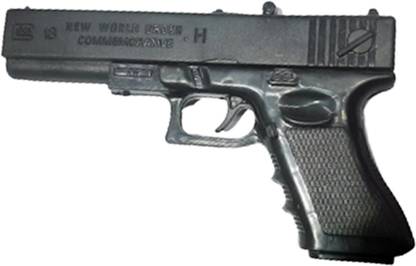 Shivsoft 6mm Plastic Bullets Gun(K-18 )(Black) with 50 Bullets Pallets ...