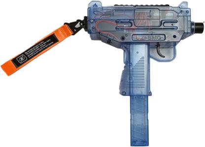 Khilona Emporium Electric Shooting Premium UZI SMG Gun Rechargeable And ...