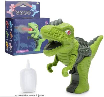 Krishna Enterprises Dinosaur Water Spray Gun, Battery Operated Mist ...