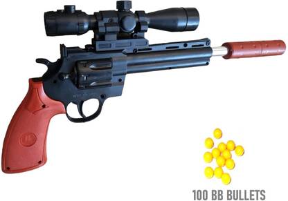 HALO NATION Airsoft BB Bullet Gun Toy BB Pistol Toy Gun With Silencer ...