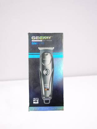 Geemy gm 6710 Trimmer 60 min Runtime 2 Length Settings Price in India - Buy Geemy gm 6710 ...