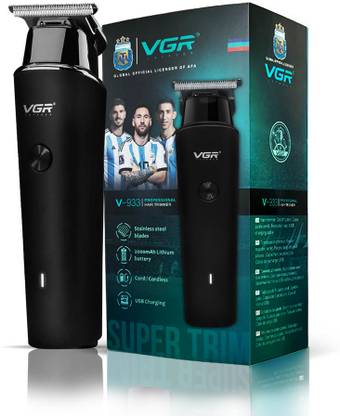VGR V-933 Trimmer 500 min Runtime 4 Length Settings Price in India - Buy VGR V-933 Trimmer 500 ...