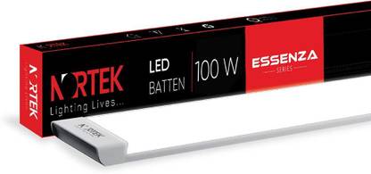 Nortek Essenza 100 Watt Tube Light LED | Cool White, PACK OF 1 100 W ...