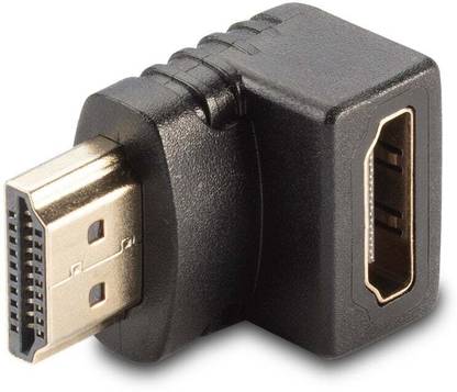 TBS TV-out Cable L-Shape HDMI Male to HDMI Female 90 Degree Adapter ...