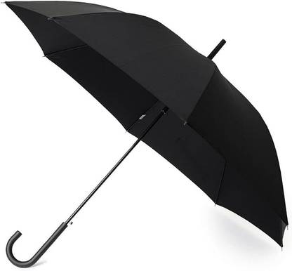 XBEY Single Fold Umbrella with Rain & UV Protection, Auto Open J-Handle ...