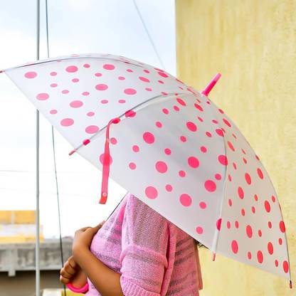 MOONZA Dot Pattern Polka Folding Umbrella for Girls ,Women, Men Umbrella - Buy MOONZA Dot ...