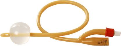 MAHIKA Healthcare Romsons 16 FG Foley Trac Catheter with Foley Balloon ...
