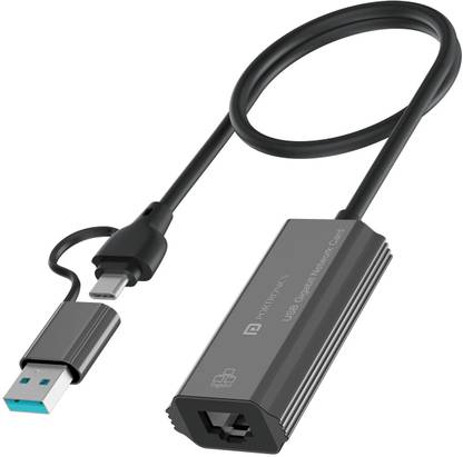 Portronics POR 2041 Mport X1 High Speed Ethernet Adapter USB LAN Card ...