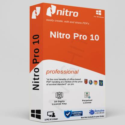 avisoft Nitro PDF Pro 10 | Latest 2024 Edition | PDF Editor & All PDF ...