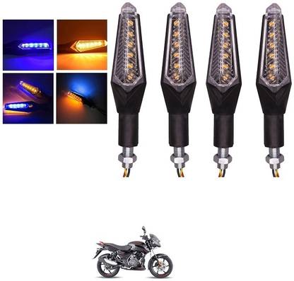 PECULIAR ZONE Front, Rear LED Indicator Light for Bajaj, Hero, Honda, TVS, Suzuki, Universal For ...
