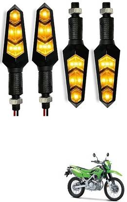 QUIRKY ZONE Front, Rear LED Indicator Light for Bajaj, Hero, Honda, TVS, Suzuki, Universal For ...