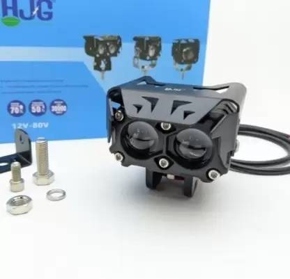 hjg MotoWorks 2 Cree LED Future Lens Powerful Fog Light for Motorbike ...