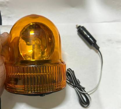 Auto MT YELW Police Revolving REVOLVER Light Led Rotating Emergency ...