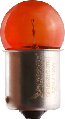 deutsche Indicator Bulb 12V-10W Amber (Tray Packing) (Ba 15s 18 ...