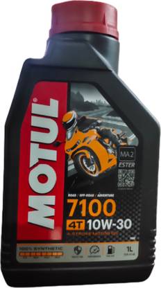 MOTUL 7100 4T 10W-30 1 LTR Full-Synthetic Engine Oil Price in India ...