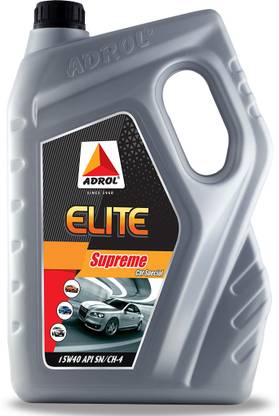 Adrol ELITE SUPREME 15W40 API CH4+ high performance diesel engine oil ...