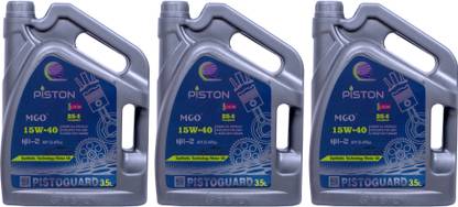 piston 15W-40 API CI-4 Plus For Petrol,Diesel & Cng Cars Full-Synthetic ...