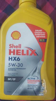 Shell Helix HX6- 5W30 Semi Synthetic Shell Helix 5W30 Semi Synthetic ...