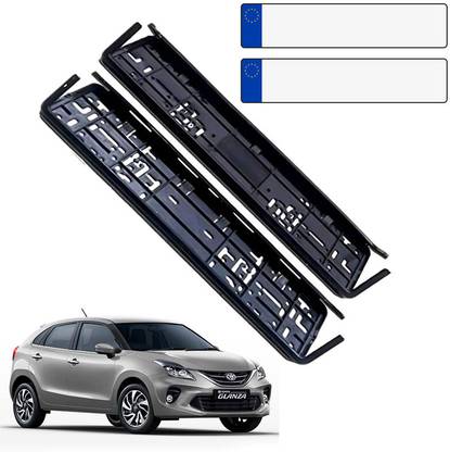 AUTO PEARL Car Number Plate Frames Front & Back Compatible with Innova ...