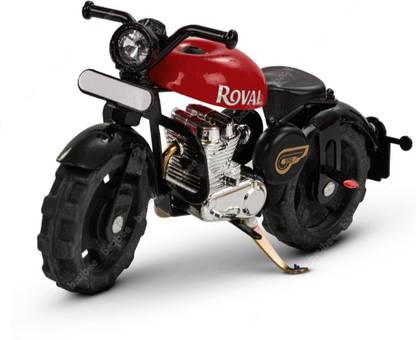CHANAK ROVAL METAL MINIATURE BIKE TOY FOR KIDS,PUSH SCALE MODEL ...