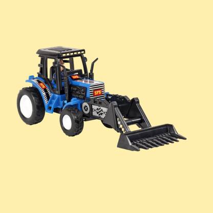 KIDDOYS Pull Back Action Farm Plough Tractor Toys For Kids - Pull Back ...