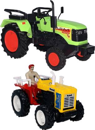 Miniature Mart Pull Back & Go Small Agricultural Indian Farm Land ...