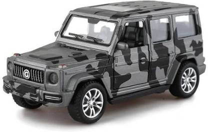 Storex Metal Army Jeep Toy - 1:34 Scale Diecast Model with Pullback ...