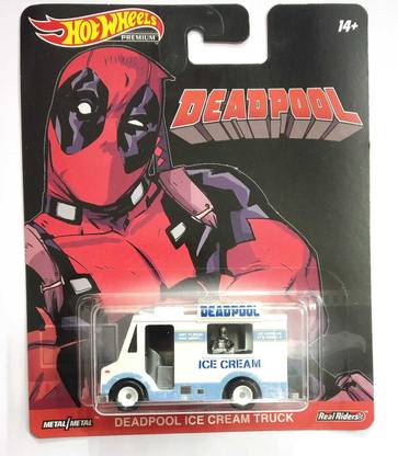 Mattel hotwheels Deadpool Ice cream truck - Deadpool Ice cream truck ...