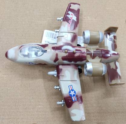 DEZICON ECOM Die cast Airbus Airplane Toys for Kids Aeroplan Aircraft ...