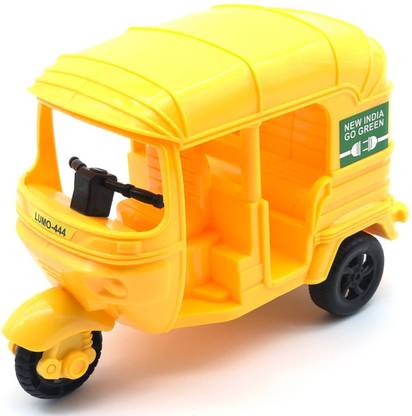 jmv Auto Rickshaw Toy for Kids |Vehicle Model Toy for Kids| Pull Back ...