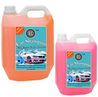 Human's Choice Foam Wash Car Shampoo Car Washing Liquid Combo 10L(2*5L) Car Washing Liquid Price ...