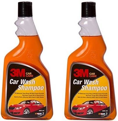 3M Car Care Shampoo 500 ml Car Washing Liquid Price in India - Buy 3M ...