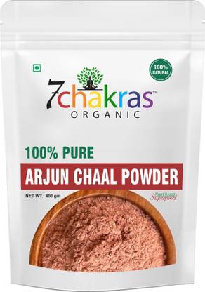7 chakras Organic Arjun powder 100% Pure Arjun Chhal Powder 400g Arjuna ...
