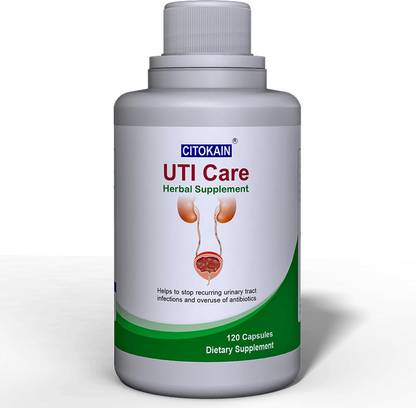 Citokain UTI Care Herbal Supplement (Urinary Tract Infection) Price in ...