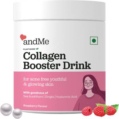 andMe Collagen Booster for Skin, Anti-Aging with 24K Gold Flakes, Pearl ...