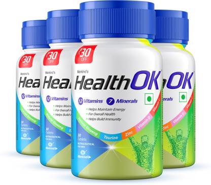 Health Ok Mankind With Multivitamin&Improve Energy, Builds Immunity 30 ...