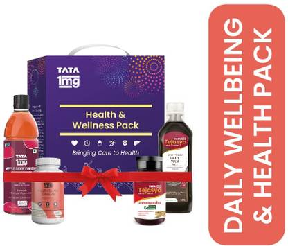 TATA 1mg Daily Wellbeing & Health Pack (Special Gift Box Edition) Price ...