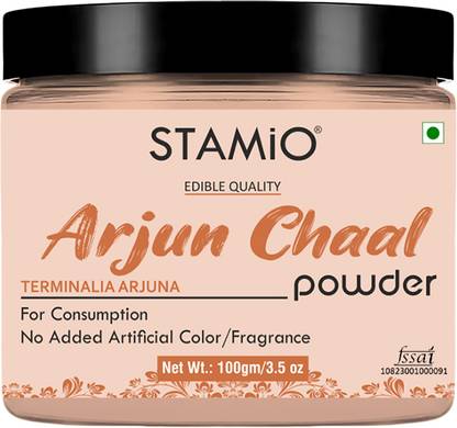 STAMIO Arjun Chaal Powder | Edible Pure Terminalia Arjuna Bark / Chal ...