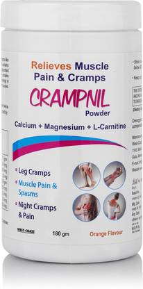 West Coast Crampnil Relieves Muscle Pain & Cramps(Calcium+Magnesium+L ...