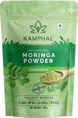 Kamphal Moringa Powder 100 g / Drumstick Leaf Powder - Pure, Nutrient ...