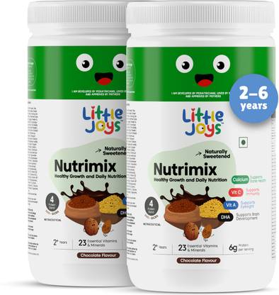 Little Joys NutriMix for Kids 2-6 years | Chocolate Flavour| Better ...