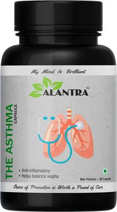 ALANTRA Asthma Capsules | Natural & Ayurvedic | For Coughing ...